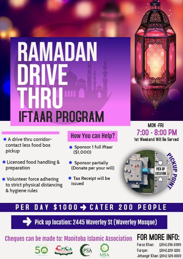 Day 2 – LIVESTREAM – Drive-Thru Iftar Program – Canada Pakistan Trade ...